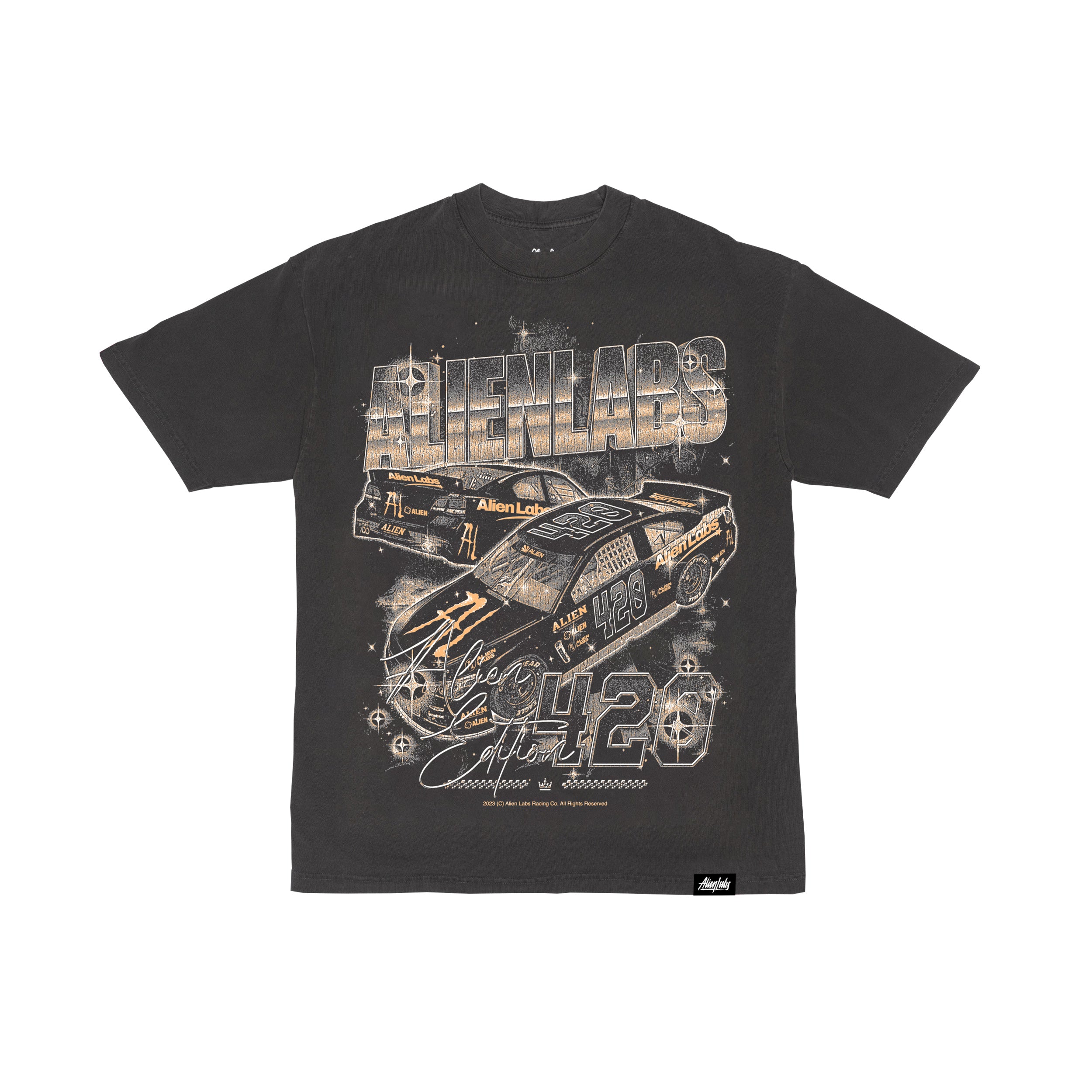 Alien Racing Team T-Shirt (Vintage Black) – AlienLabs