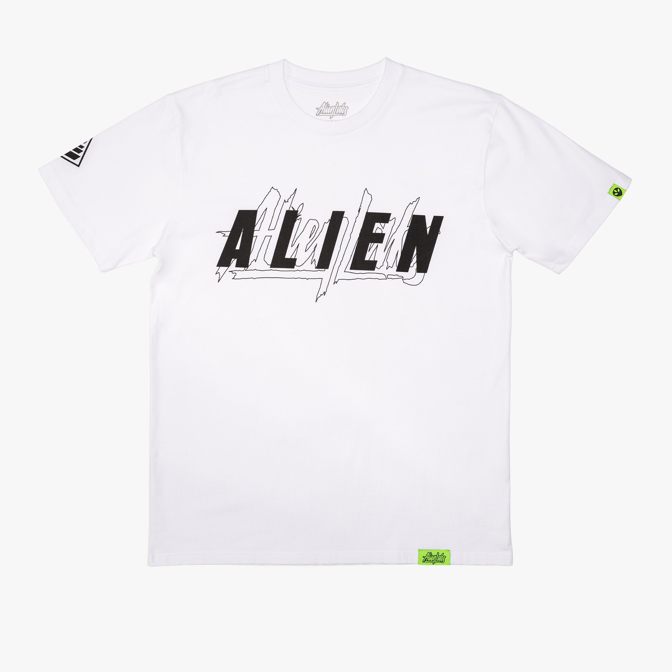 Mixed Alien T-Shirt (White) – AlienLabs
