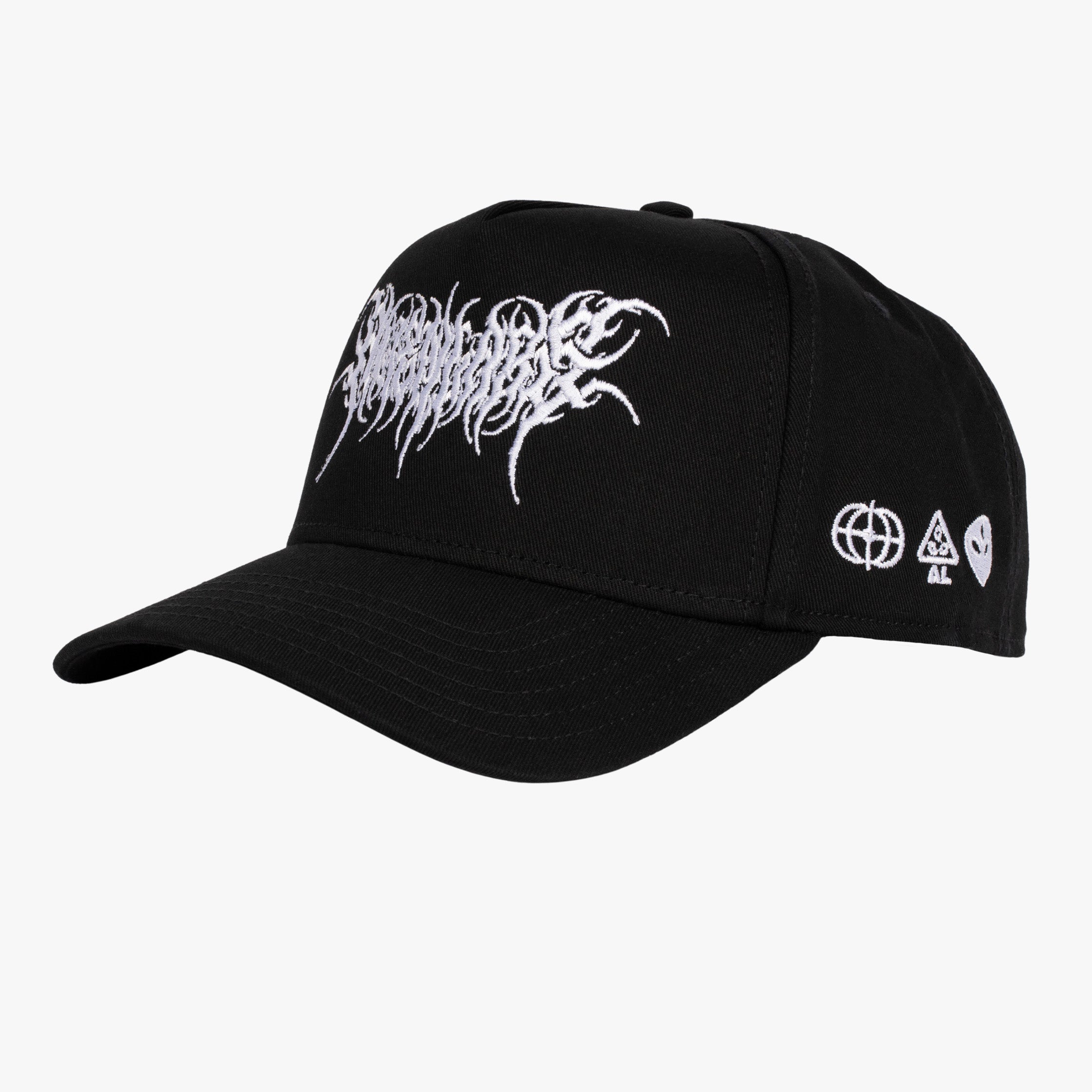Metal Logo A Frame Hat (Black) – AlienLabs