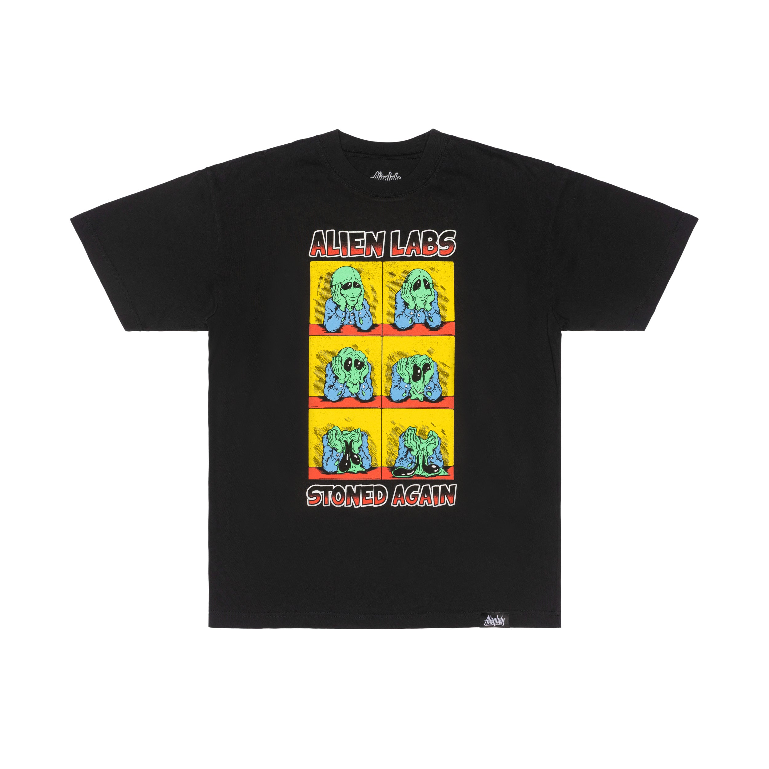 Stoned Again T-Shirt (Black) – AlienLabs